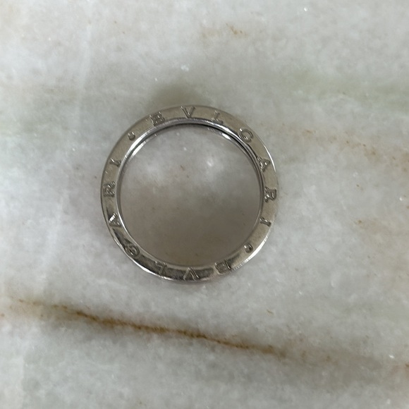 BVLGARI | Accessories | Bulgari Mens Bzero Ring In White Gold | Poshmark